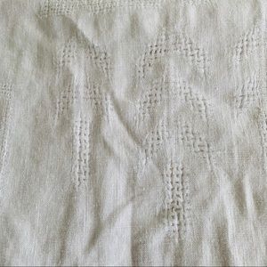 Dining | White Cottage Farmhouse Woven Tablecloth Linen | Poshmark
